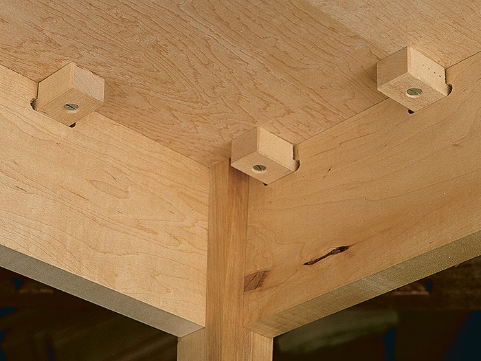 5 Ways to Attach Tabletops - FineWoodworking