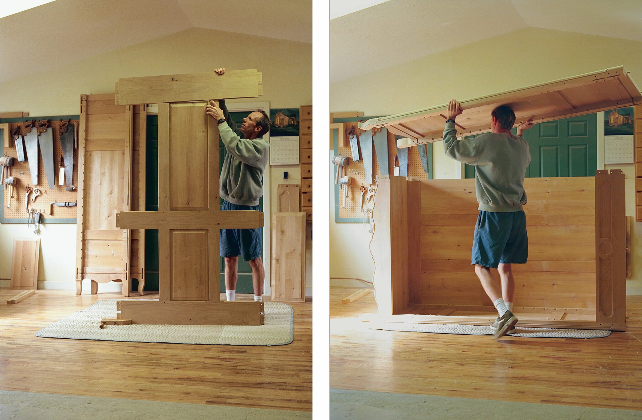 Knockdown armoire - FineWoodworking