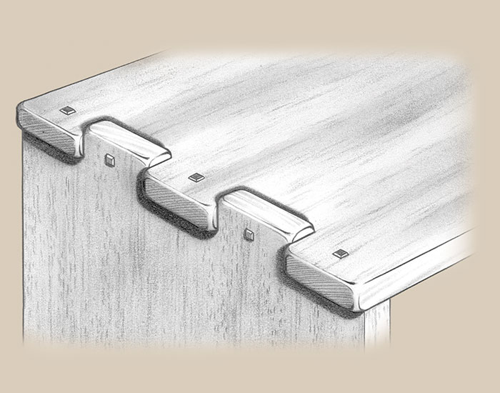 Pinned Box Joints - FineWoodworking