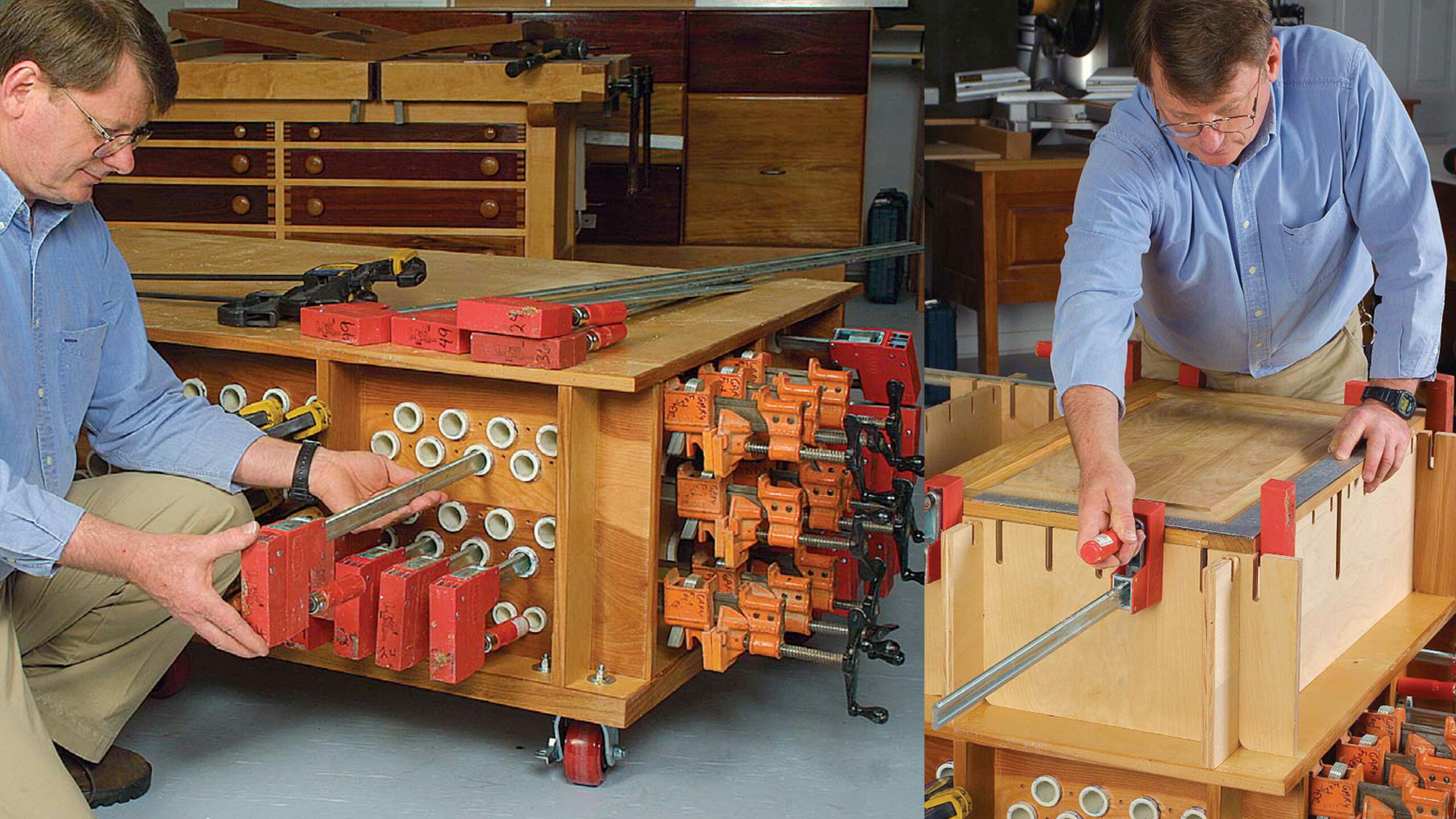 Convertible Clamping Workstation - FineWoodworking