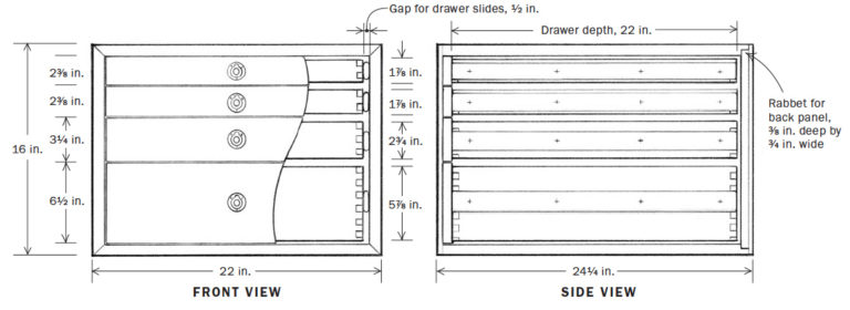 Tool Cabinet for a Workbench - FineWoodworking