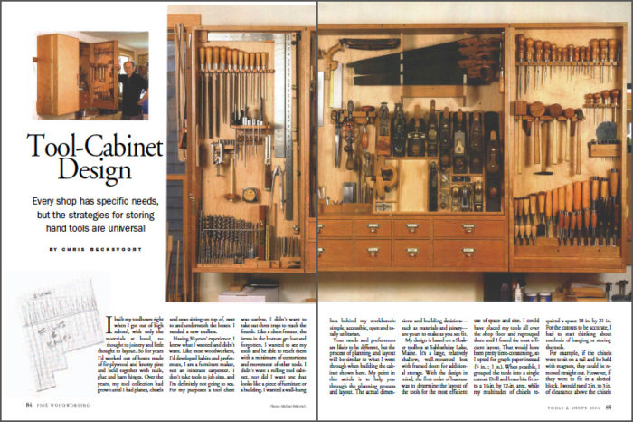 How to Design a Tool Cabinet - FineWoodworking