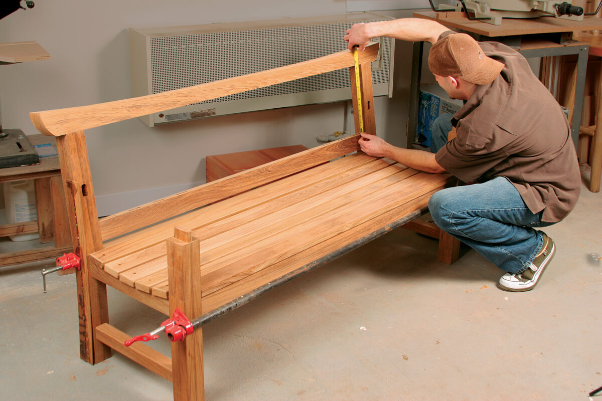 Japanese Garden Bench - FineWoodworking