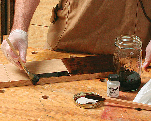 How to Ebonize Oak - FineWoodworking