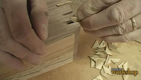 A Sled for Cutting Miter-Joint Keys - FineWoodworking