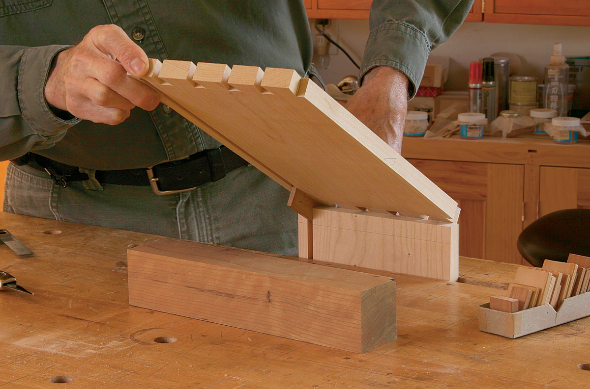 How to Cut and Fit Perfect Dovetail Pins - FineWoodworking