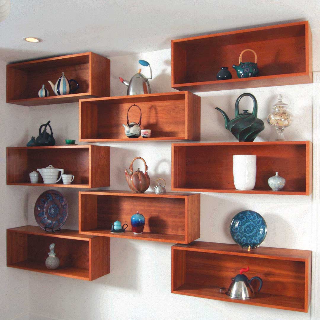 3-D Shelves Enliven Any Room - FineWoodworking