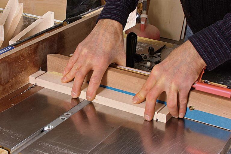 Perfect Tenons by Machine - FineWoodworking