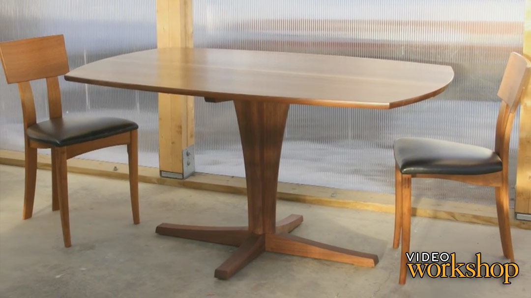 Pedestal Dining Table with Tim Rousseau - FineWoodworking