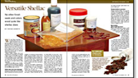 All About Shellac - FineWoodworking