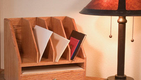 Build a Simple Desk Organizer - FineWoodworking
