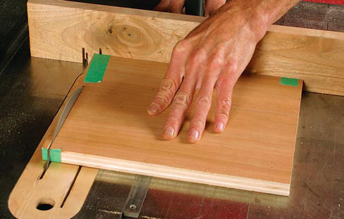 Eliminate Tearout with Tape - FineWoodworking