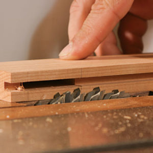 How to Cut Tenons on the Tablesaw with a Dado Blade - FineWoodworking