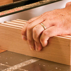 How to Cut Tenons on the Tablesaw with a Dado Blade - FineWoodworking