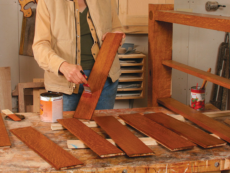 Original Arts and Crafts Finish Without Fuming - FineWoodworking