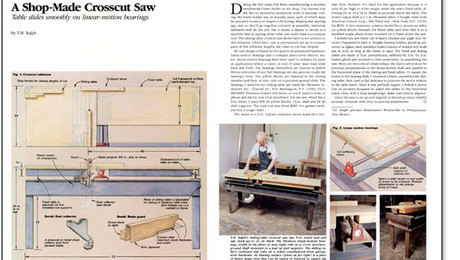 A Shop-Made Crosscut Saw - FineWoodworking