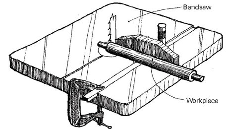 Chair-Rung Tenons on the Bandsaw - FineWoodworking