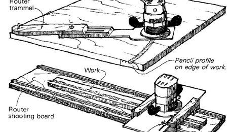 Router Jigs for Making Molding - FineWoodworking