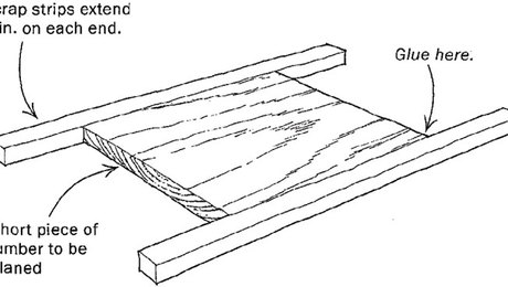 Avoiding Planer Snipe on Short Stock - FineWoodworking