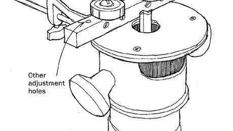 Router Guide for Convex Curves - FineWoodworking