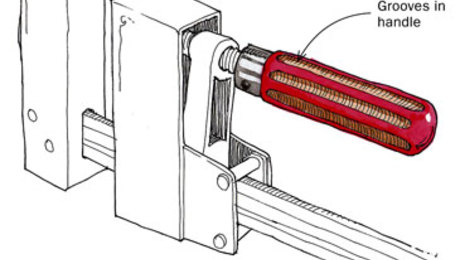 Improving the Grip on Clamp Handles - FineWoodworking