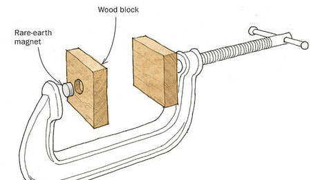 Magnetic Clamp Pads - FineWoodworking