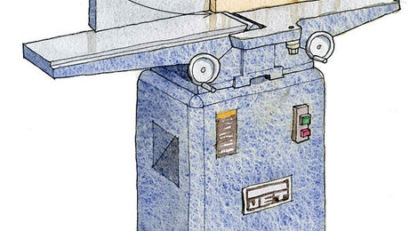 How to Adjust a Jointer's Outfeed Table Perfectly - FineWoodworking