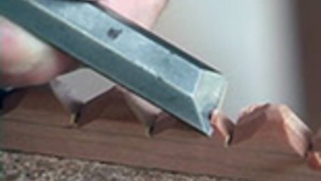 Easy-To-Carve Diamond Beading - FineWoodworking