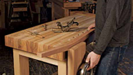 Benchcrafted- Glide Leg Vise - FineWoodworking