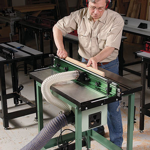 Capture More Dust from Your Router Table - FineWoodworking