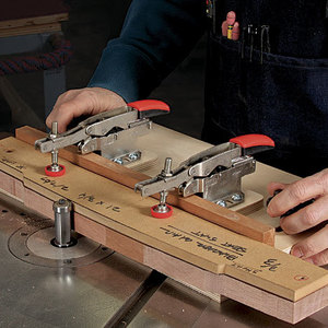 Router Template Jig for Pattern Routing is Faster and Safer