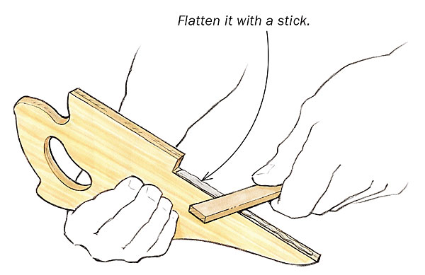 Safer Push Stick - FineWoodworking