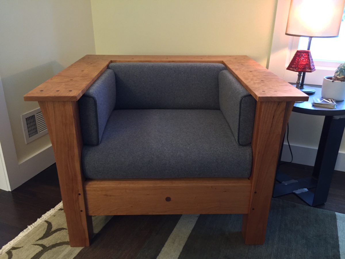 Prairie Chair(with liberties taken) - FineWoodworking