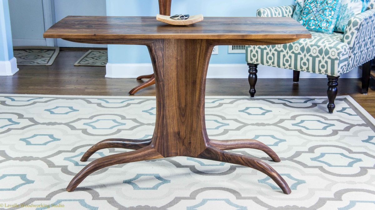 Walnut Side Table - FineWoodworking