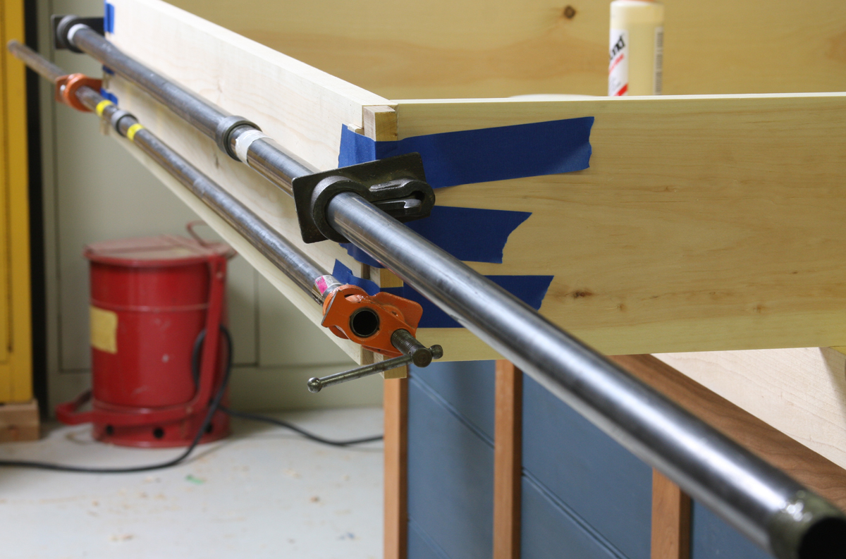 8-foot clamps for $8 - FineWoodworking