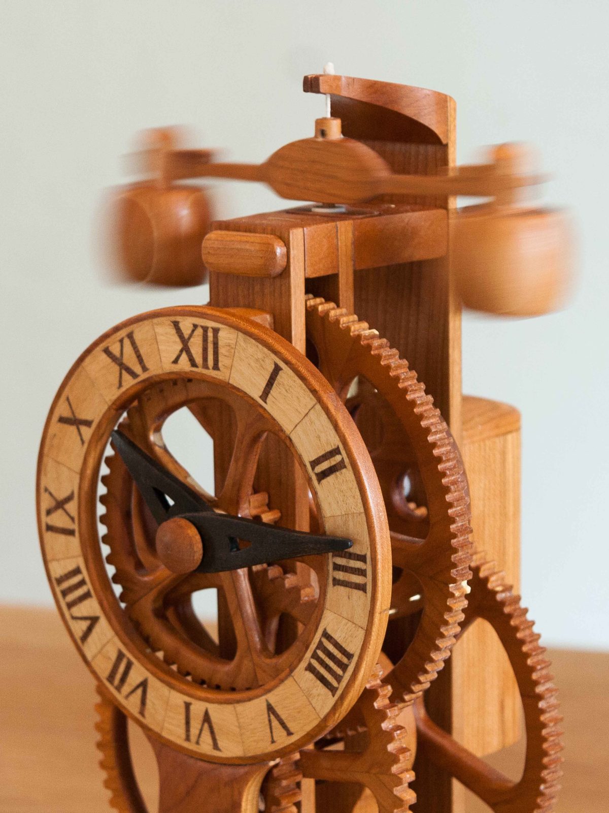Glass Dome Wooden Clock - FineWoodworking