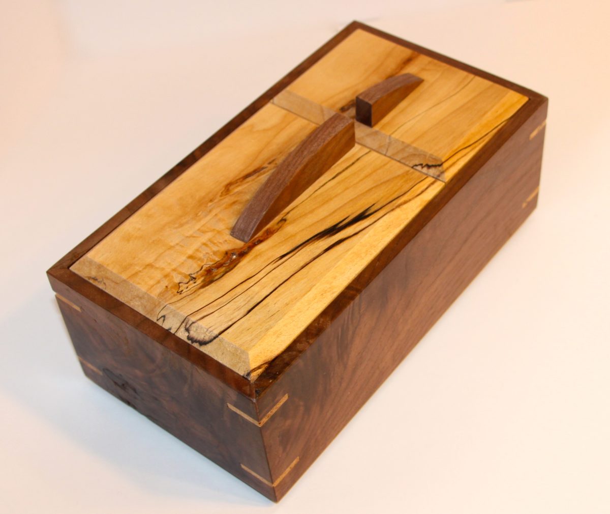 Walnut and Spalted Maple Box - FineWoodworking