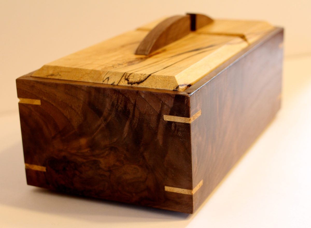 Walnut and Spalted Maple Box - FineWoodworking