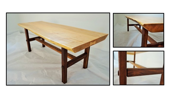 maple slab table - FineWoodworking