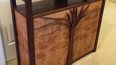 Tree cabinet - FineWoodworking