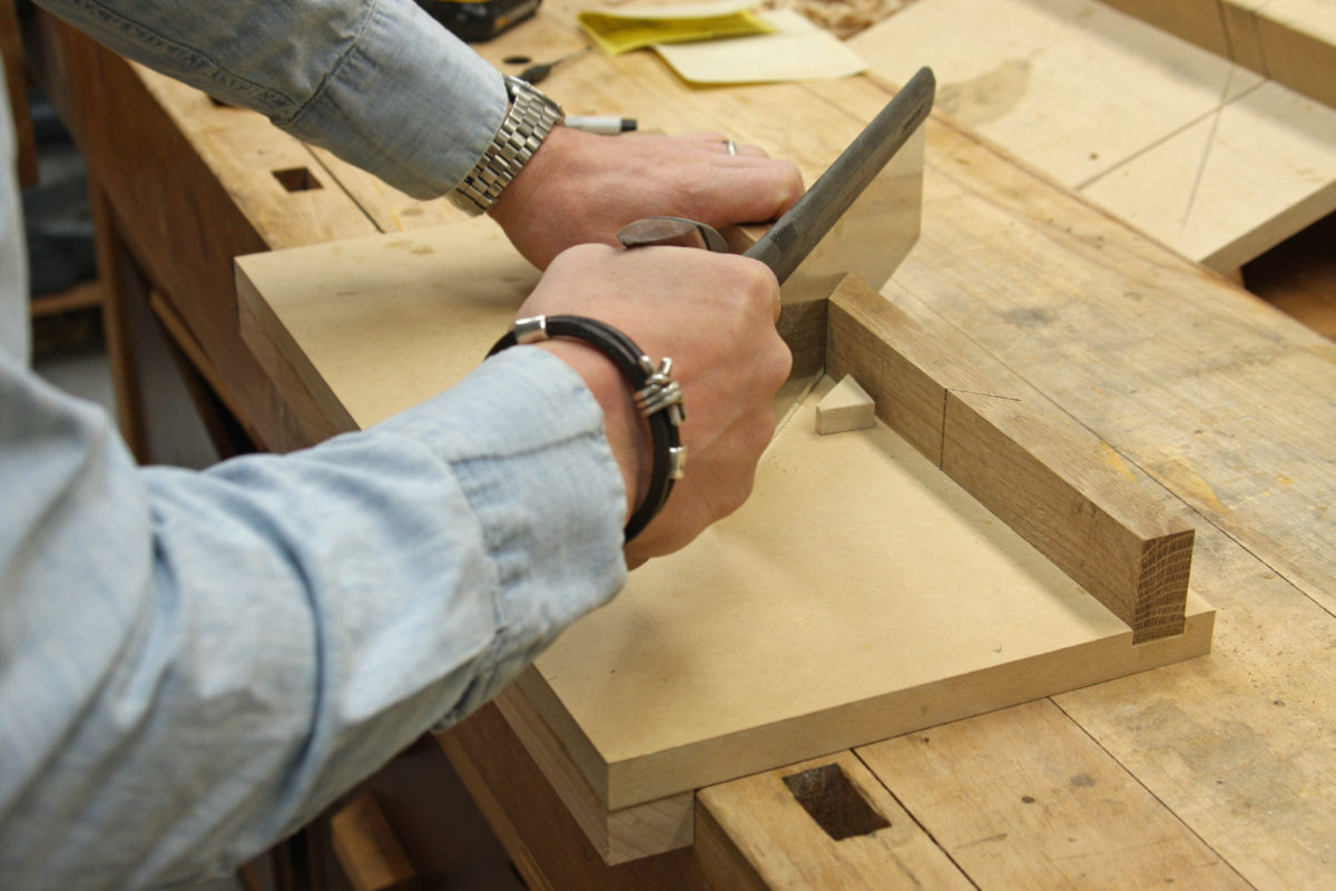 Miter Blocks are a Great Tool for Cutting Tiny Trim - FineWoodworking