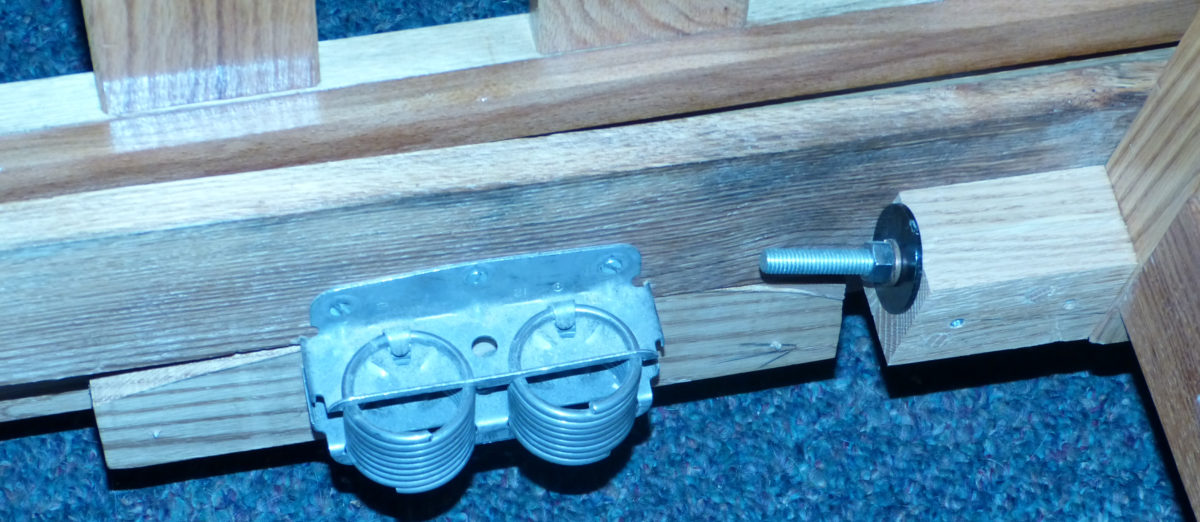 Morris chair plans + Prairie Settle plans + springs = My recliner ...