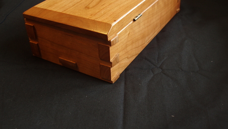 Arts and crafts inspired cherry wood box - FineWoodworking