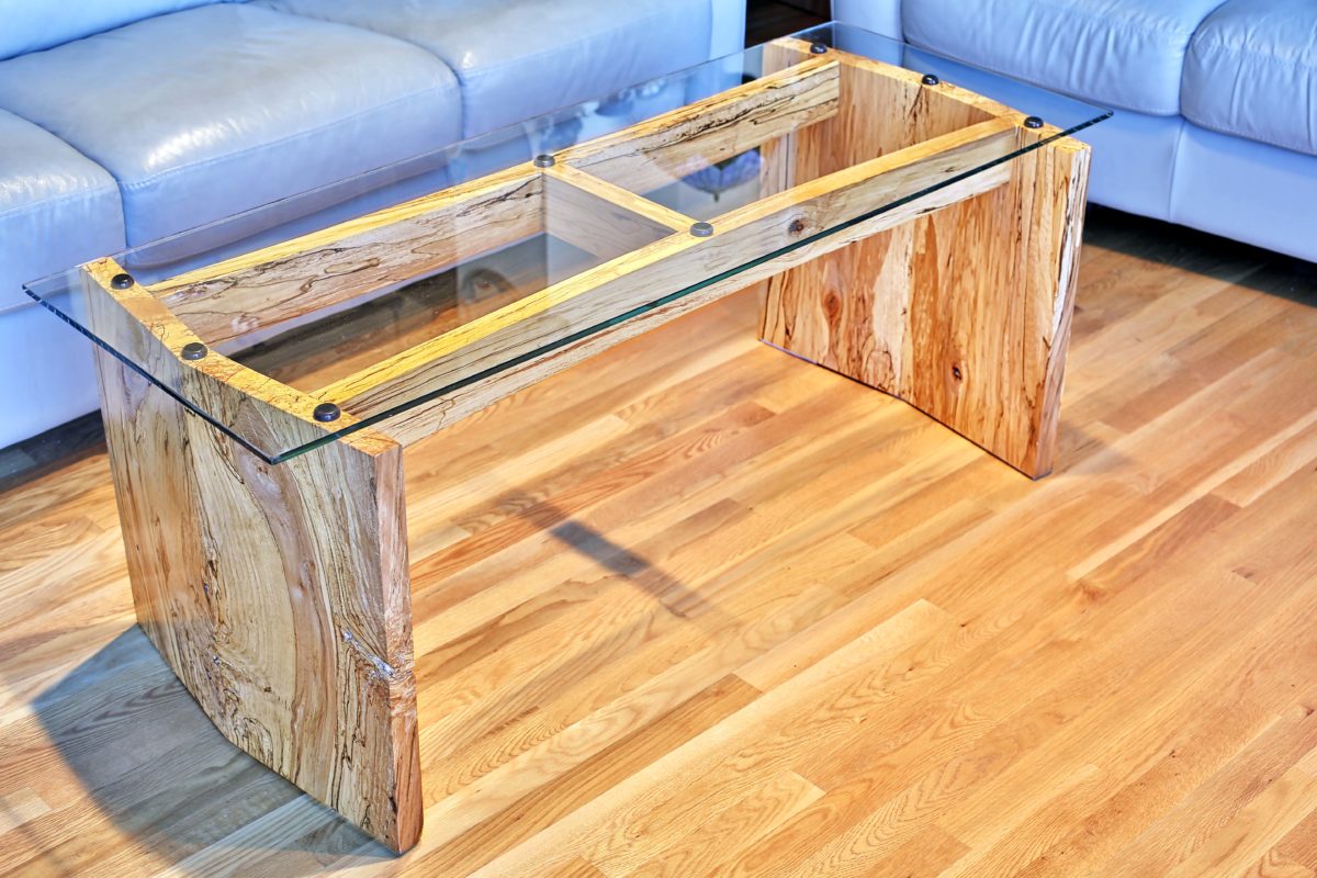 Glass and Wood Coffee Table - FineWoodworking