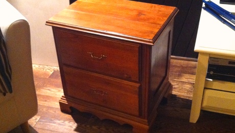 Cherry Night Table - FineWoodworking