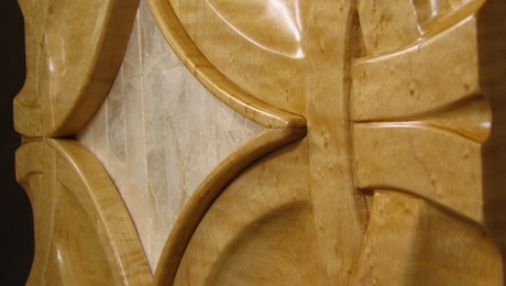 Geometric Carved Panel - FineWoodworking