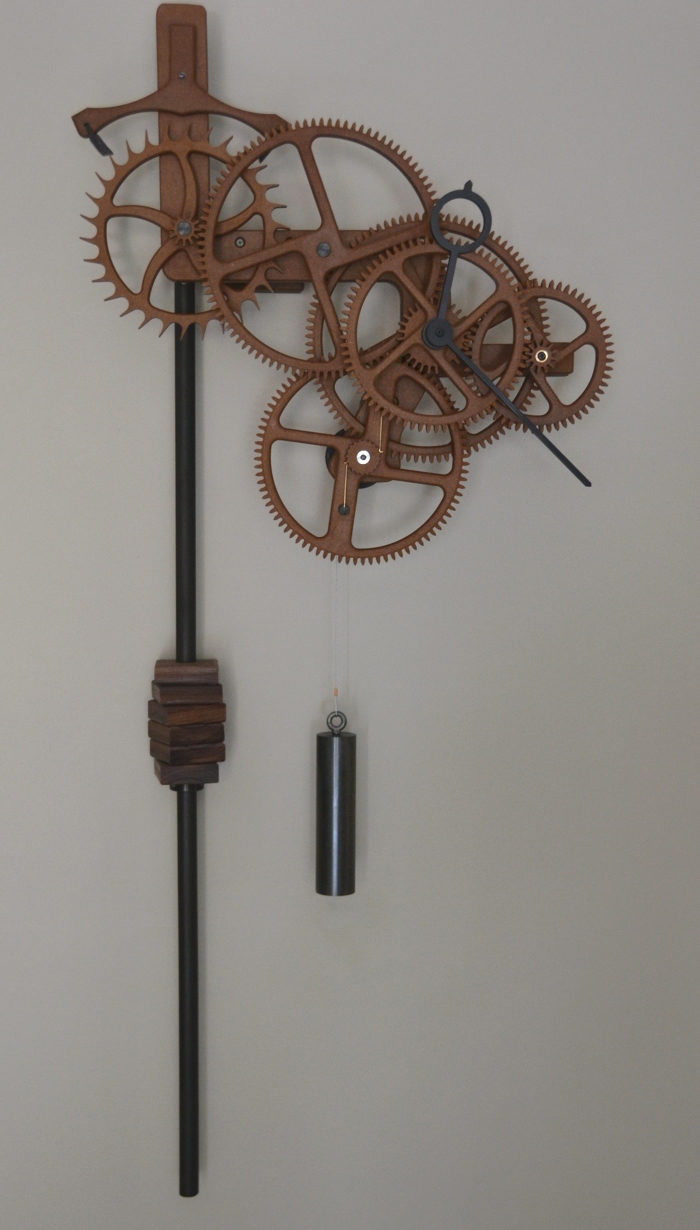 Wooden Skeleton Clock - FineWoodworking