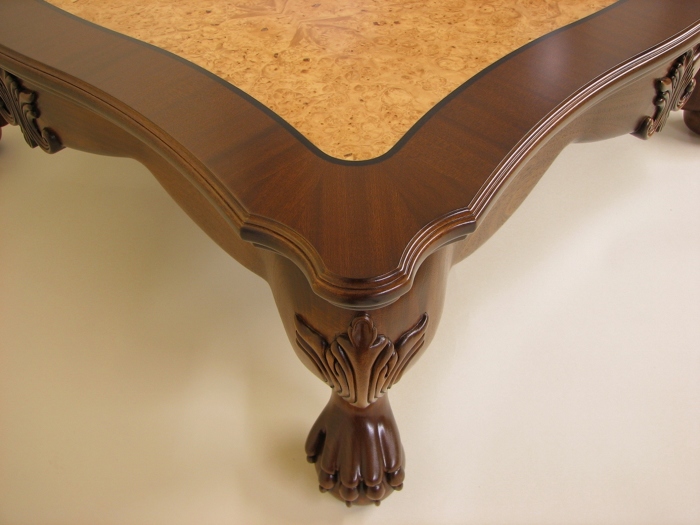 Ball and Claw Lions Foot,"Coffee Table" - FineWoodworking
