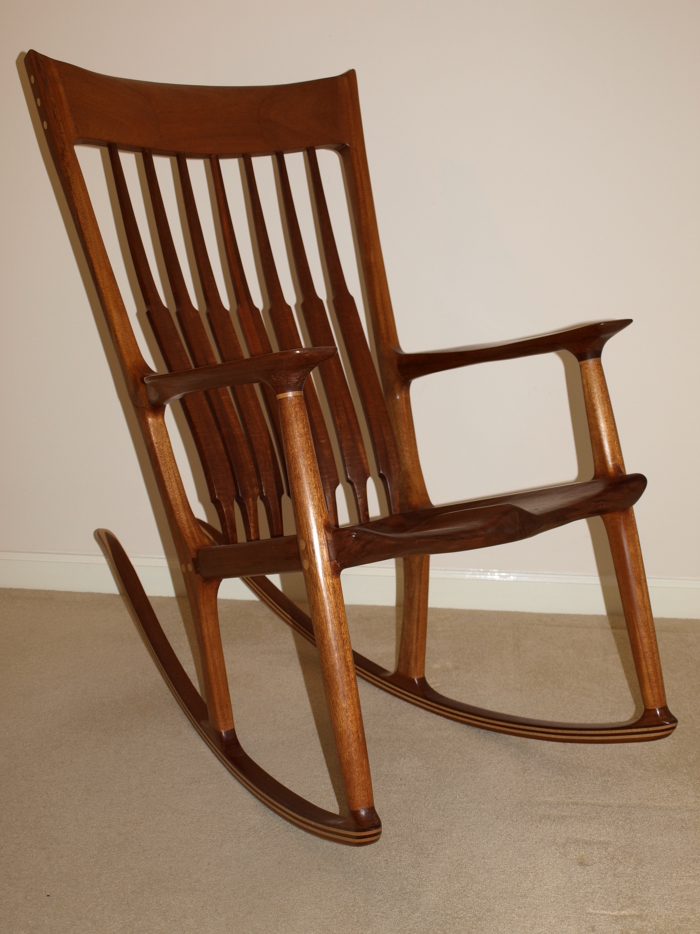 Maloof Style Rocker - FineWoodworking