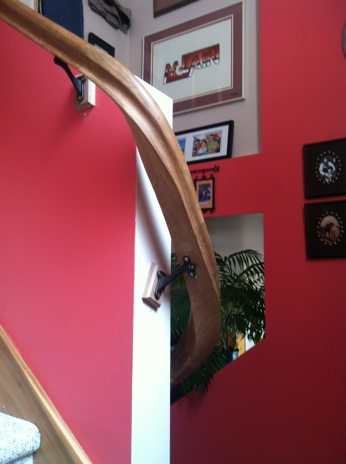 African Teak Hand Rail - FineWoodworking
